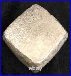 1 Troy Oz. 999 Fine Silver MK BarZ Bio-Hazard Skull Chunky | Solid ...